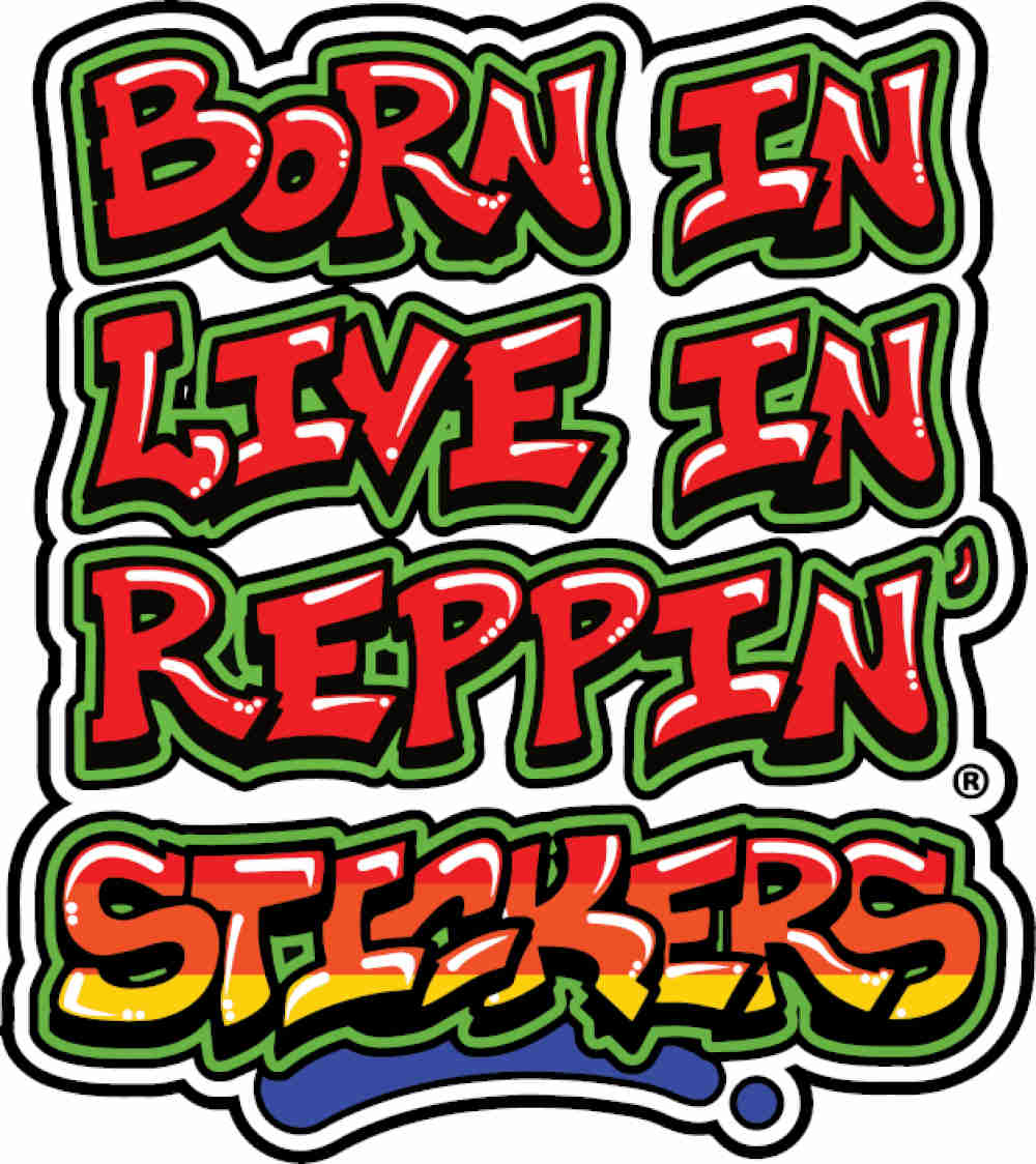 Stickers – Born In Live In